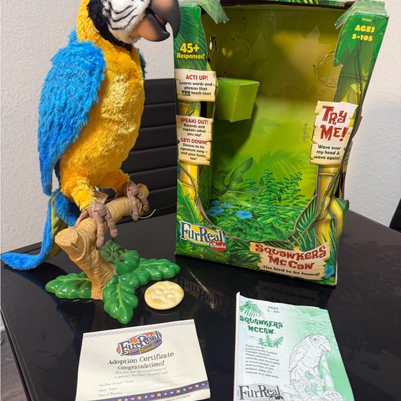 Toys | Furreal Squawkers Mccaw Interactive Parrot | Poshmark